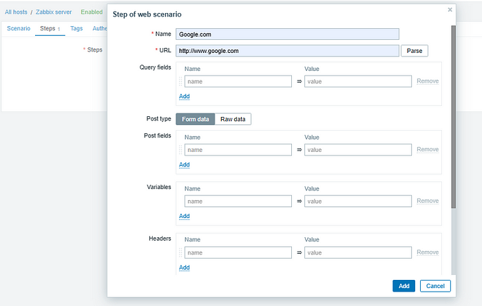 How to Monitor a Website on Zabbix - Dedicated DevOps